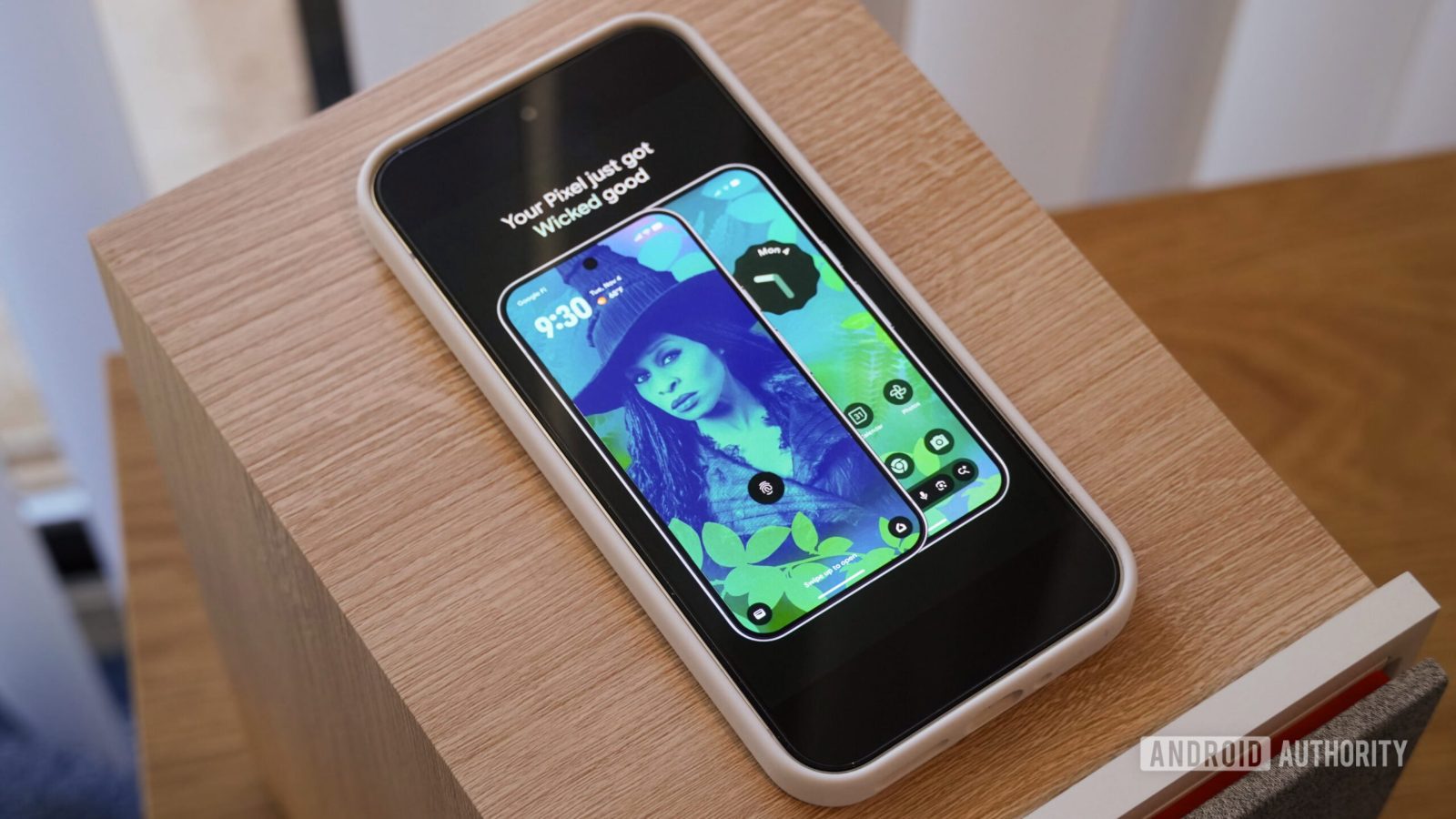 Pixel theme pack con wallpaper, icone e suoni wicked